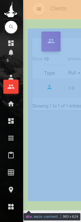 Sidebar responsive not right · Issue #251 · creativetimofficial/ct-material-dashboard-pro ...