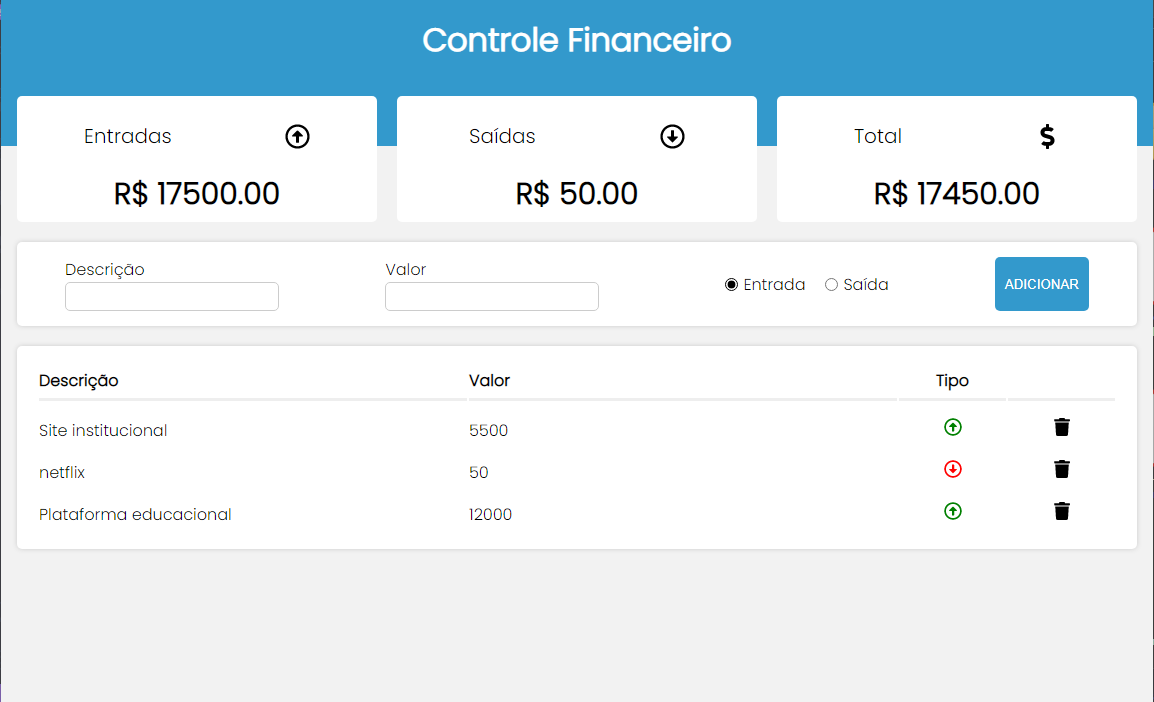 GitHub - GuiOliver27/react-financial-app