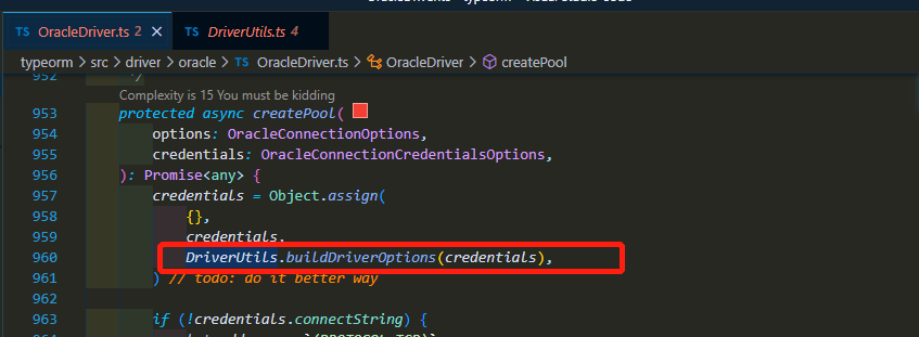 Oracle Type Can Not Use Options Url To Connect Db · Issue 9193 · Typeormtypeorm · Github
