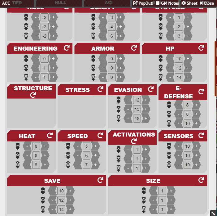 [BUG] NPC Class Structure and Stress Aren't Editable · Issue #340 · Eranziel/foundryvtt-lancer ...