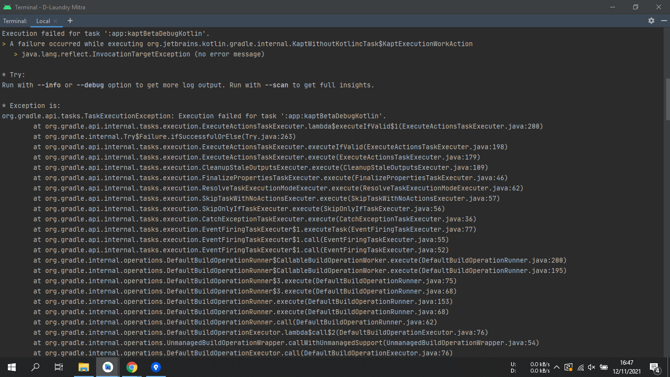 Build Error At Dagger Version 2.40 and Kotlin Version 1.5.31 · Issue #3023 · google/dagger · GitHub