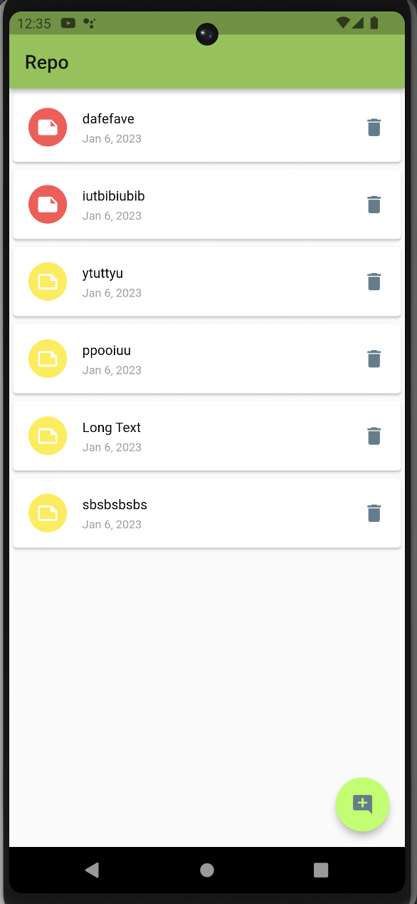 GitHub - ScreamShiv/Repo: A simple note taking application storing data ...