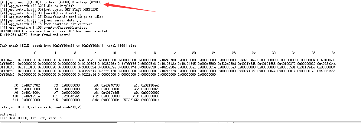 How to solve this crash?task IDLE ,Core 0 was running in ISR context: (GIT8266O-109) · Issue ...