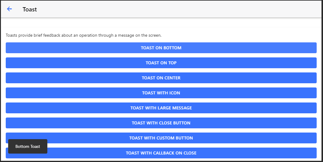Bottom Toast's text alignment · Issue #3469 · framework7io/framework7 · GitHub
