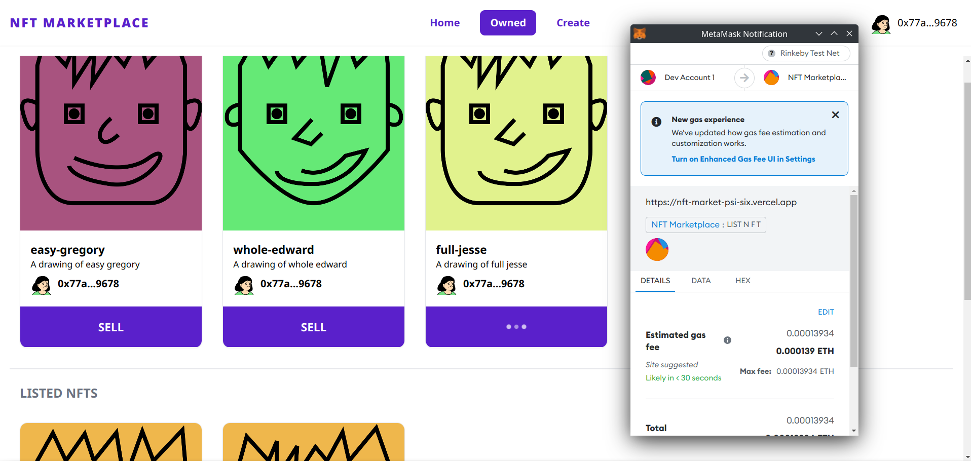 GitHub - allenabraham777/nft-market