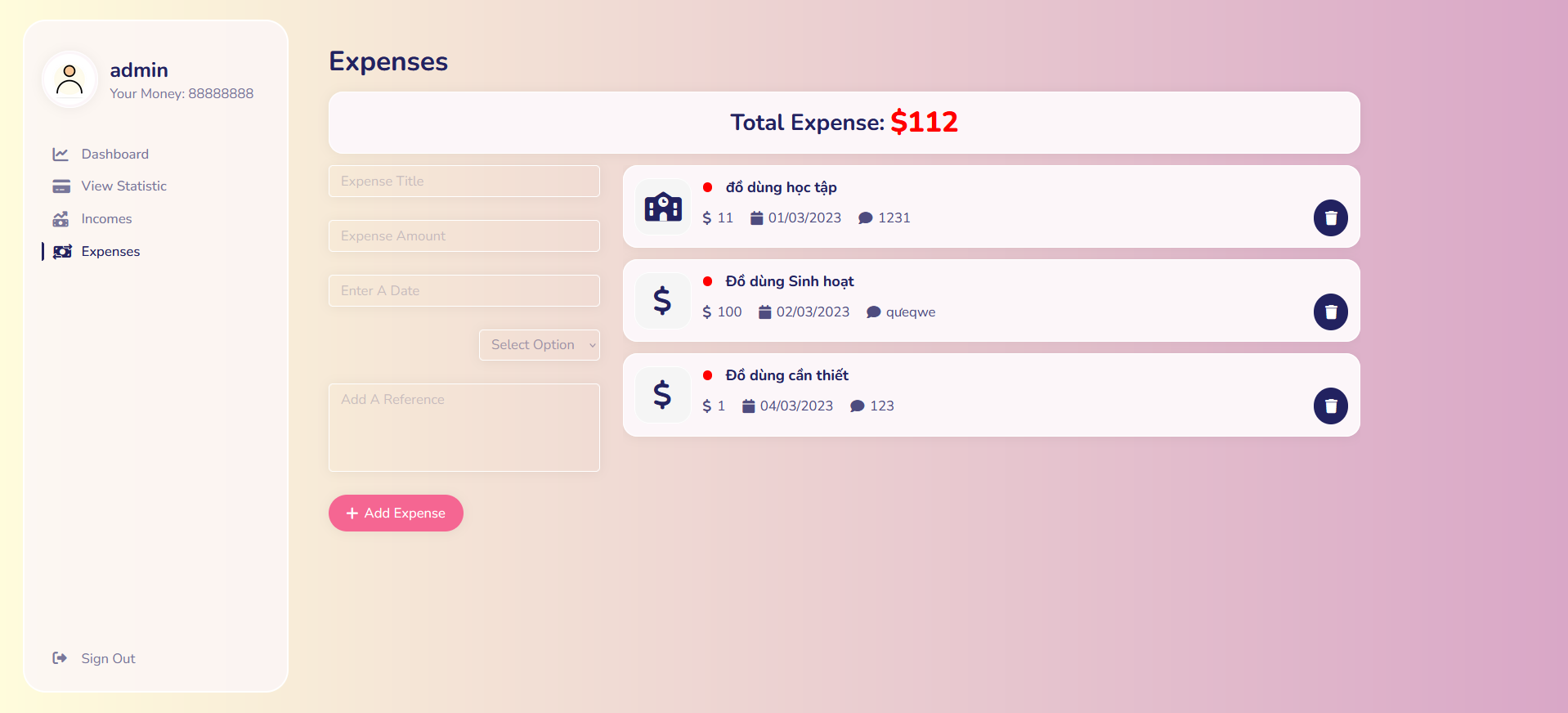 GitHub - tien231231/MoneyManager