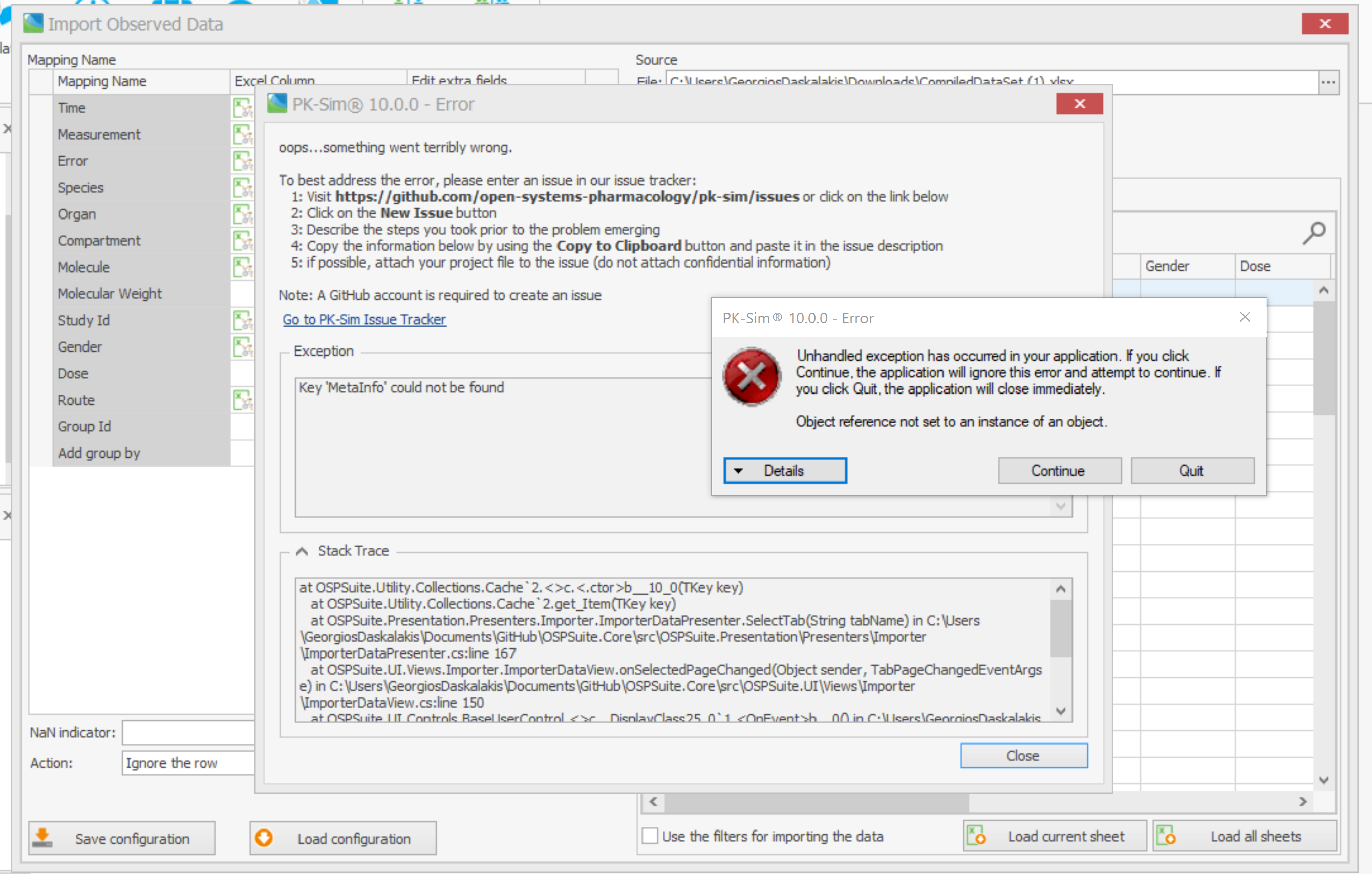 Closing excel sheets tabs in the importer crashes the app · Issue #1117 · Open-Systems ...