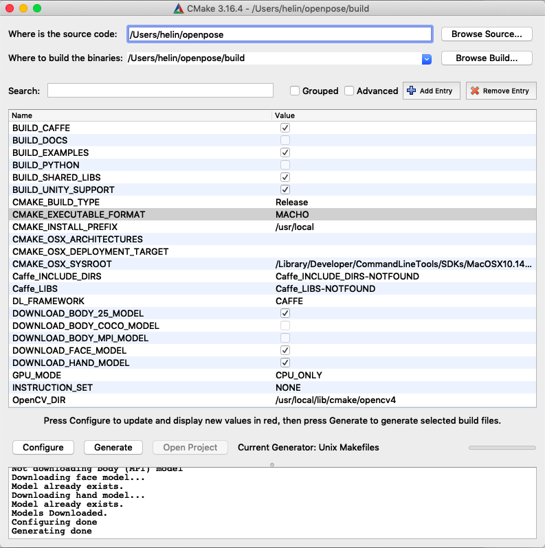 make[1]: *** [src/openpose/CMakeFiles/openpose.dir/all] Error 2 mac os · Issue #1316 · CMU ...