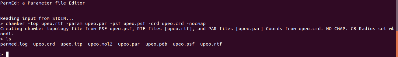 Convert parameters files from CHARMM to AMBER · Issue #973 · ParmEd ...