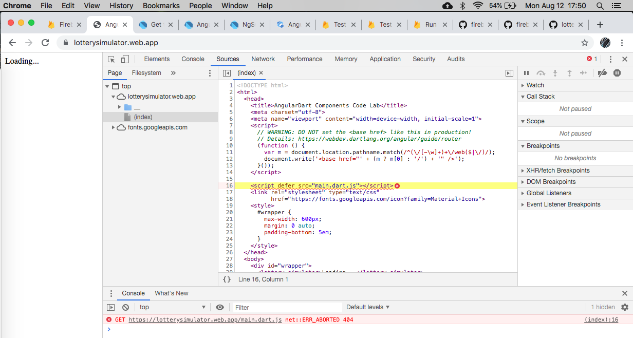Firebase Admin Has Been Stubbed Maindartjs Is Not Found · Issue 1595 · Firebasefirebase
