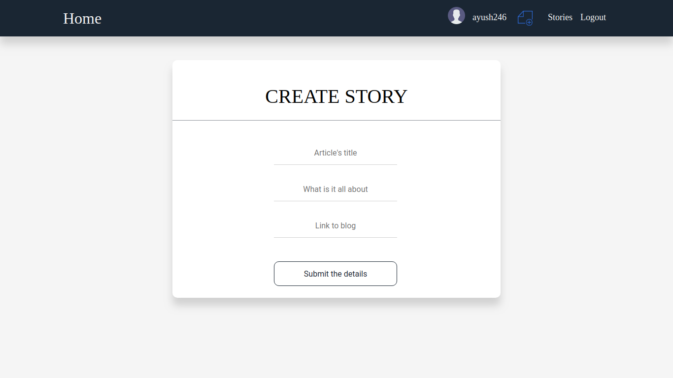 Github Ayush246story Sharing Webapp Read Count System
