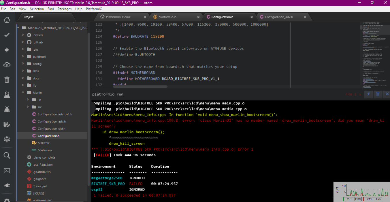 [BUG] SKR Pro compile error (Marlin 2.0 bugfix latest) · Issue #15248 ...