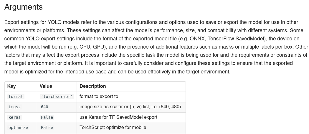 How to export YOLOv8 to a .pt format? · Issue #5163 · ultralytics/ultralytics · GitHub