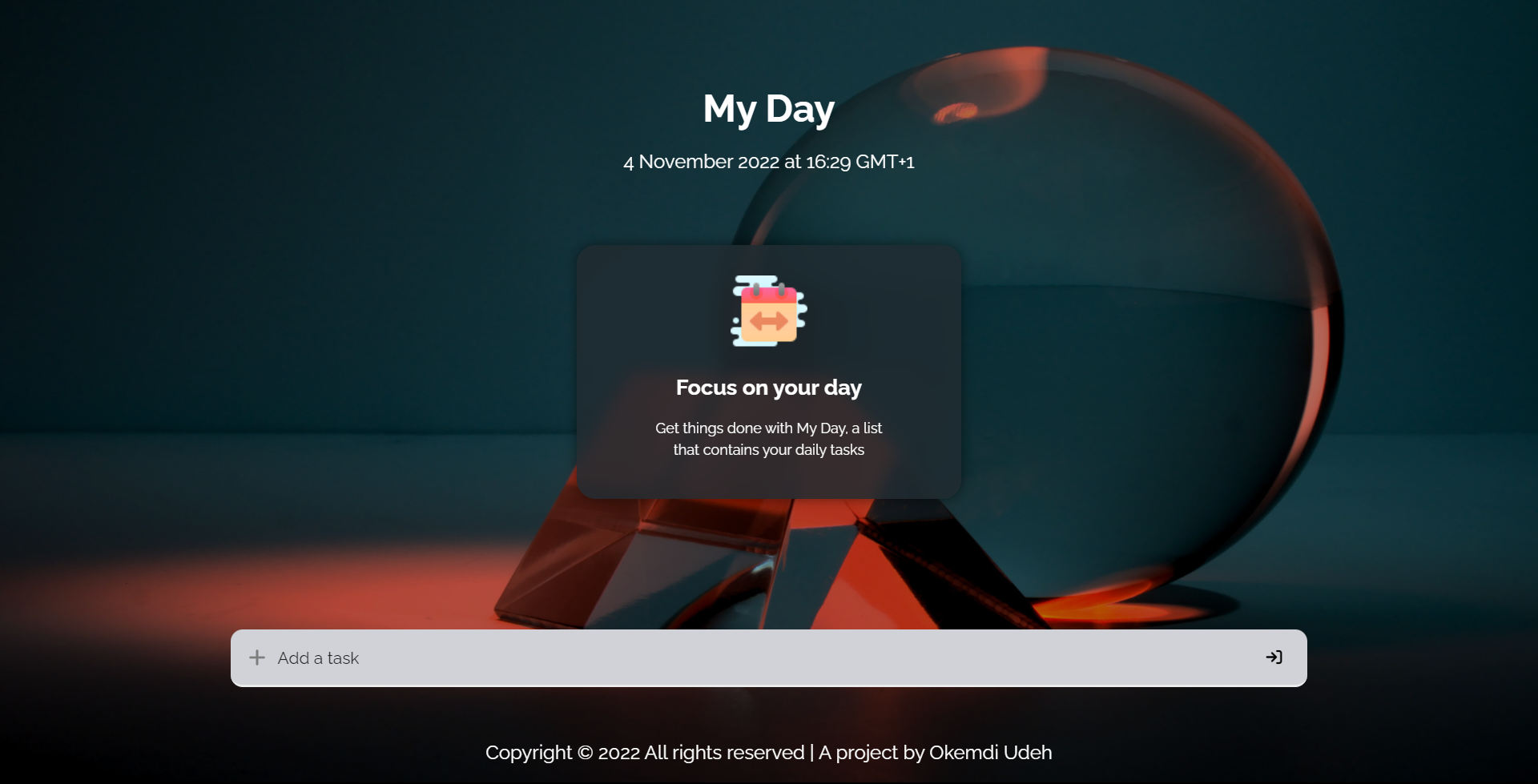 GitHub - Shisui6/my-day: My day is a tool that helps to organize your day. It simply lists the ...