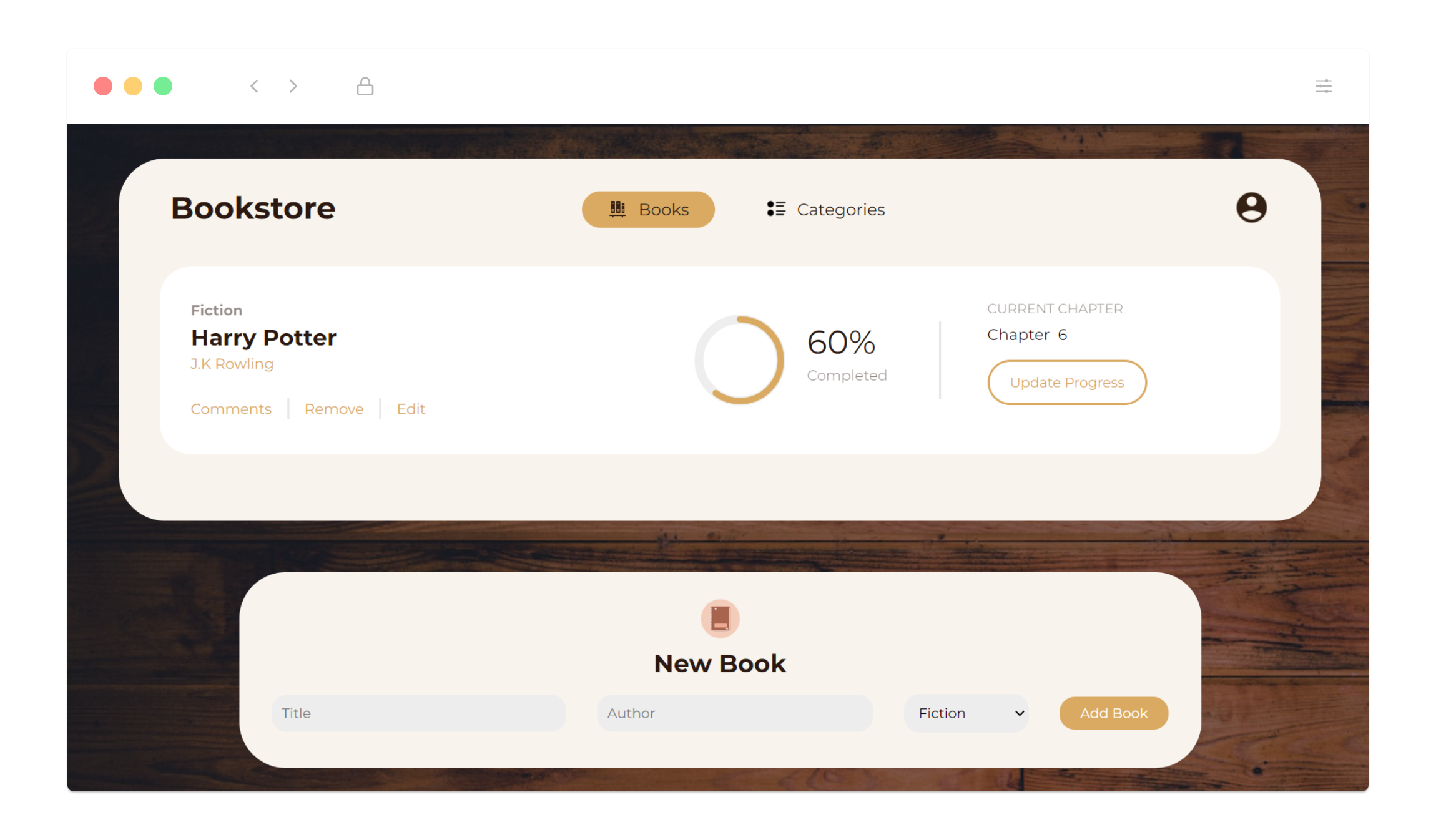 GitHub - Shisui6/bookstore: Bookstore is a react and redux application that helps you stick to ...