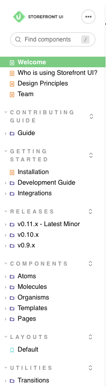 [BUG] Contributors Guide is not in the right place · Issue #2032 · vuestorefront/storefront-ui ...
