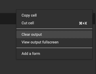 Native Notebooks - Clear cell output · Issue #129815 · microsoft/vscode ...