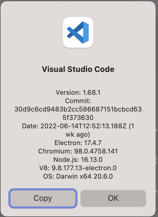 VSCode 1.68.1 Fatal Error - Crashes · Issue #153205 · microsoft/vscode ...
