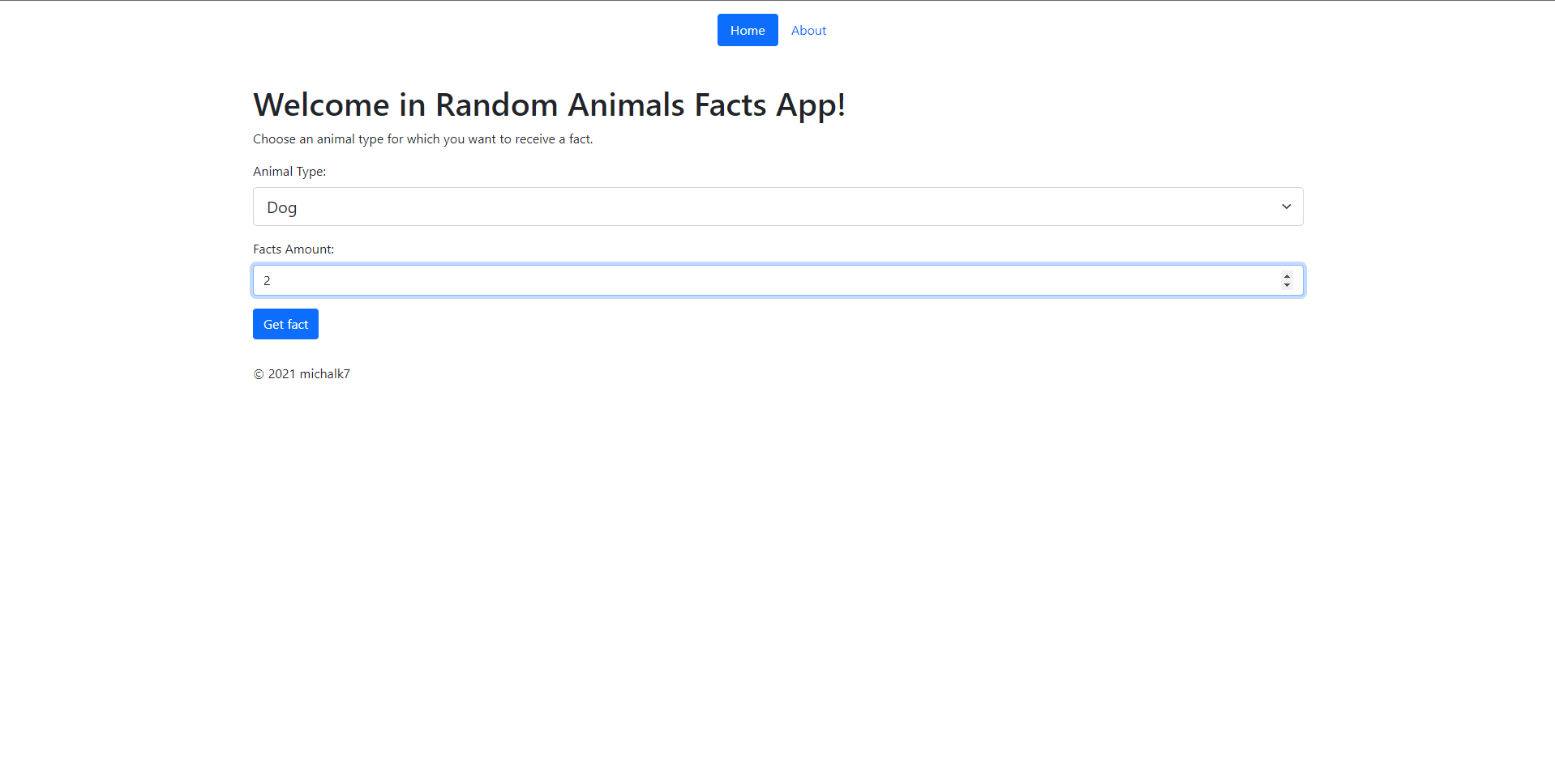 GitHub - michalk7/random-animals-facts: Simple Spring Boot web app ...