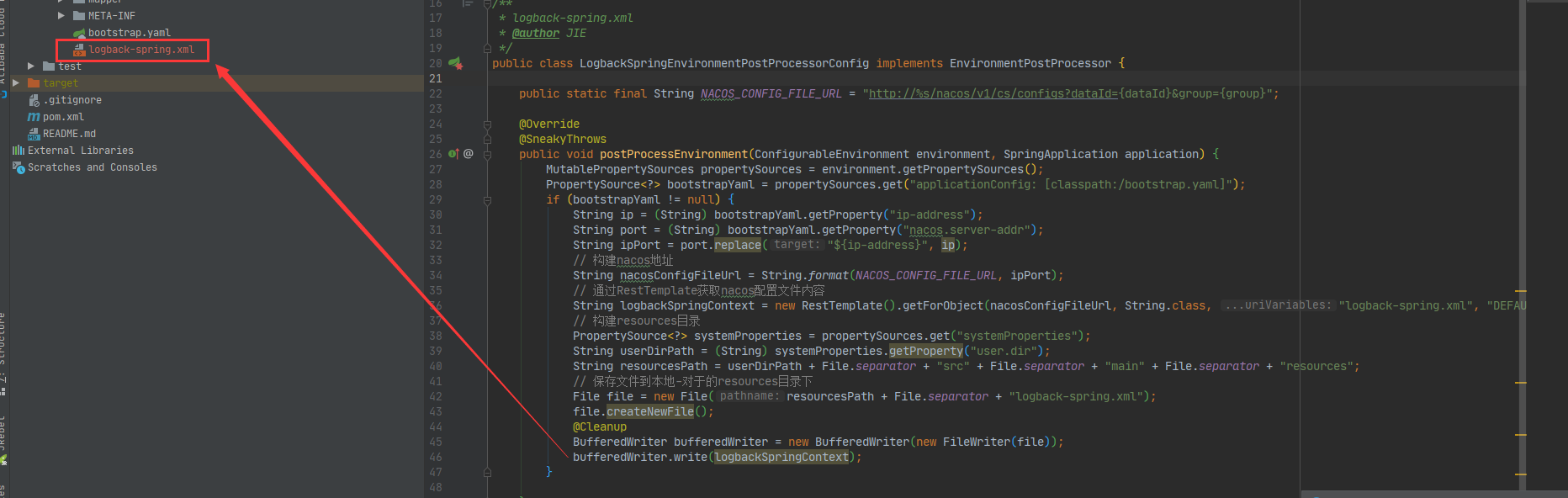 logback-spring日志文件如何放进nacos里 · Issue #2643 · alibaba/nacos · GitHub