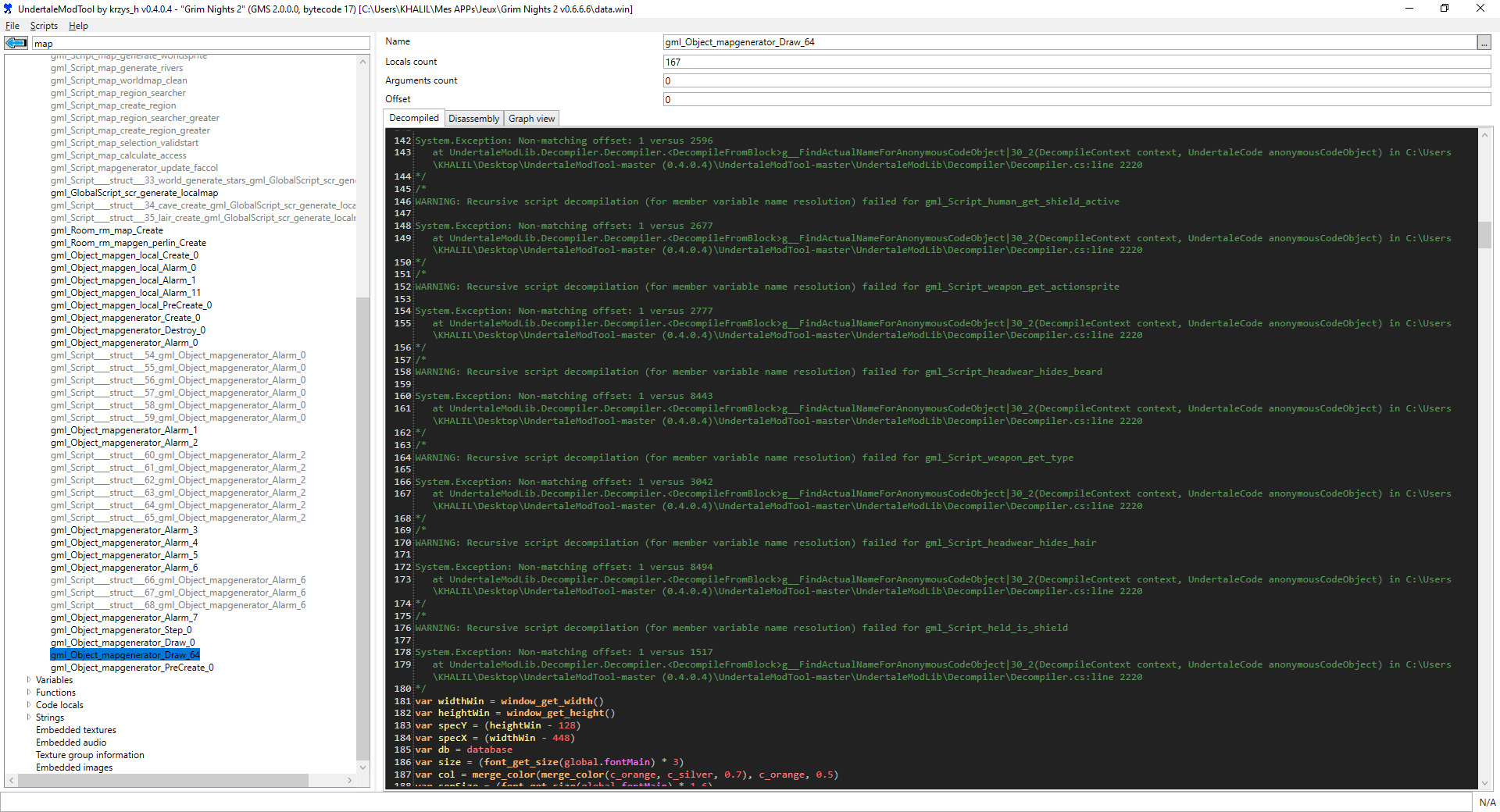 Game does not start after saving changes to .win file · Issue #805 ...