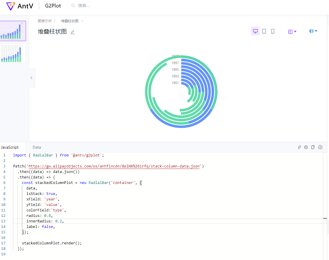 玉珏图没有考虑isStack的情况 · Issue #2645 · antvis/G2Plot · GitHub