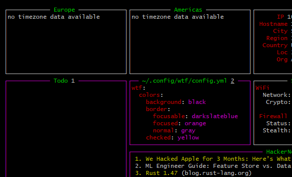 Clocks module "no timezone data available" · Issue #994 · wtfutil/wtf · GitHub