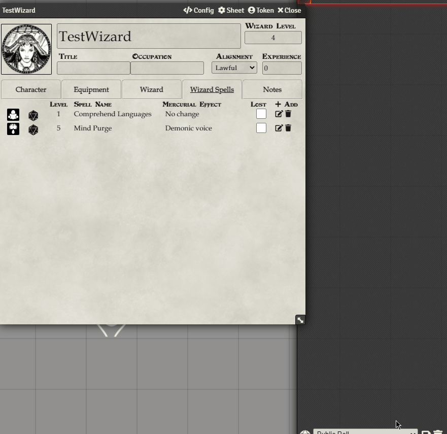 "Lost" Checkbox for Wizard Spells - Automation · Issue #172 · foundryvtt-dcc/dcc · GitHub