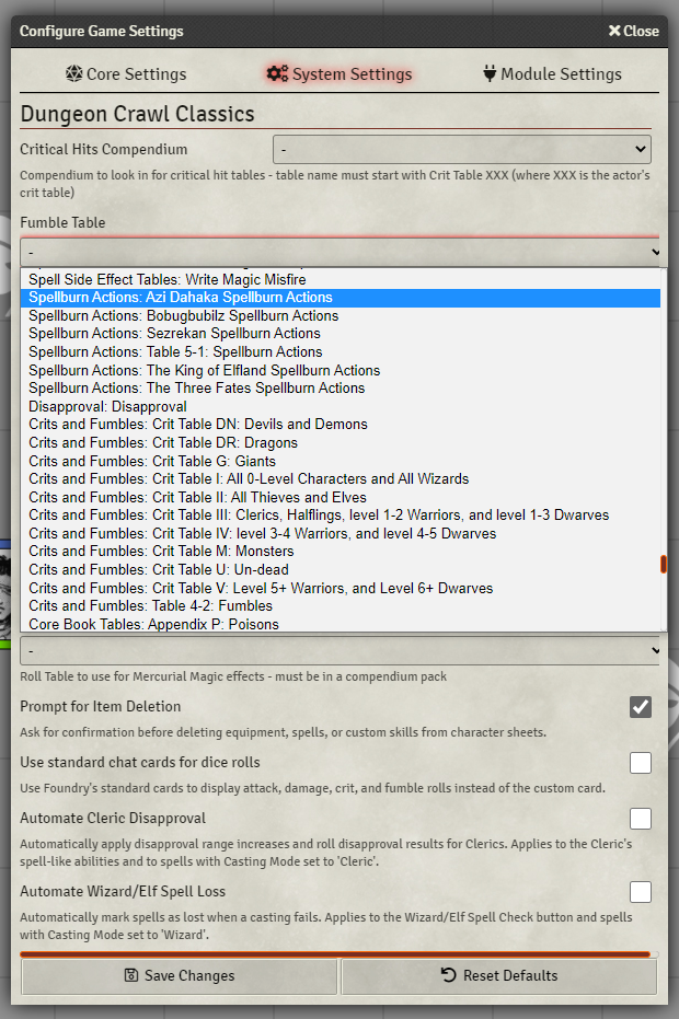 Foundry's Settings dialog doesn't cope well with wide Select elements · Issue #265 · foundryvtt ...