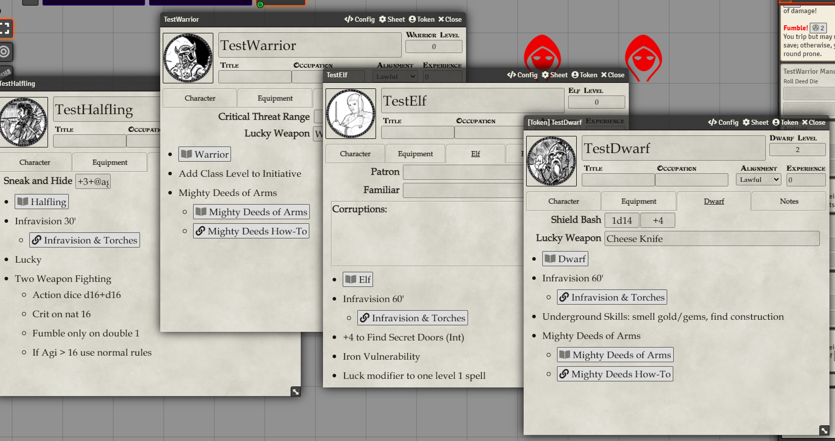 Update character sheet user guide links to point at the wiki. · Issue #315 · foundryvtt-dcc/dcc ...