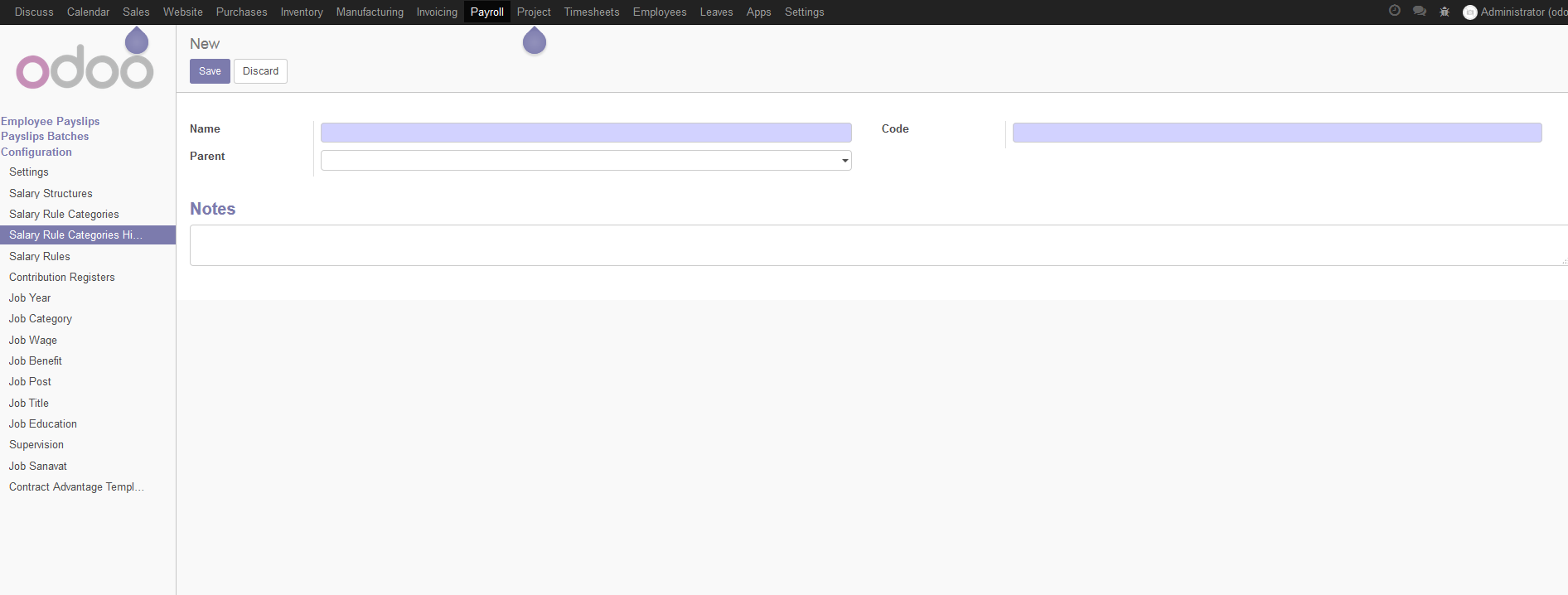 Hierarchical Tree view Bug · Issue #23509 · odoo/odoo · GitHub