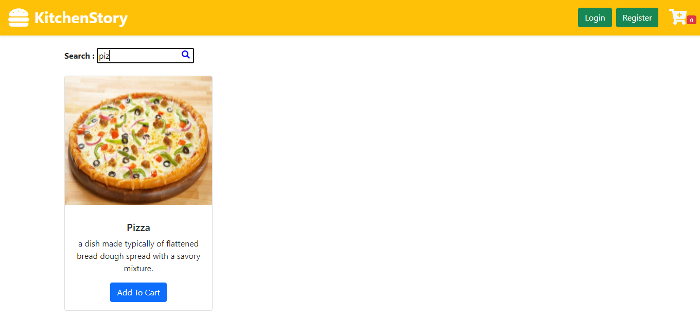 GitHub - rahul-sk/KitchenStory: Simplilearn Phase-2 final project