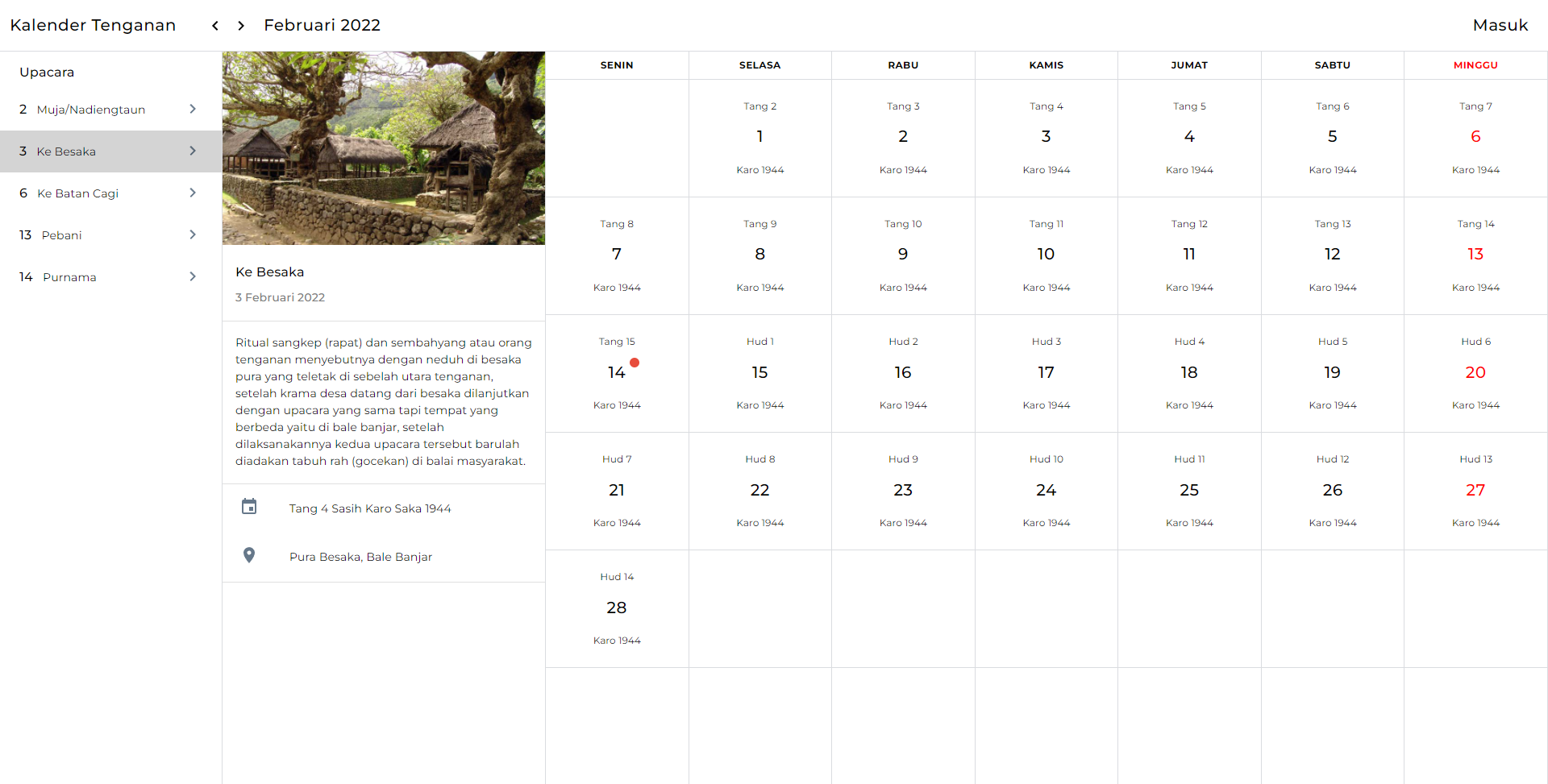 GitHub - sastrawanikadek/web-kalender-tenganan: A website that shows a calendar and ceremony ...