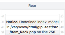 [GLPI 10 RC3] Notice when we add equipment on rack menu · Issue #11188 · glpi-project/glpi · GitHub