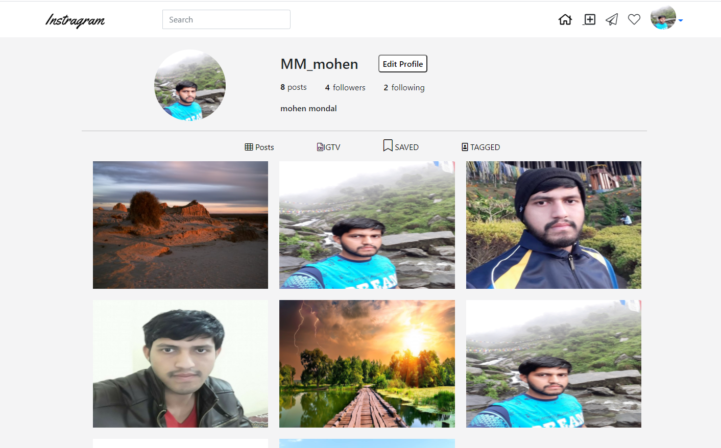 GitHub - kumohen/Instagram