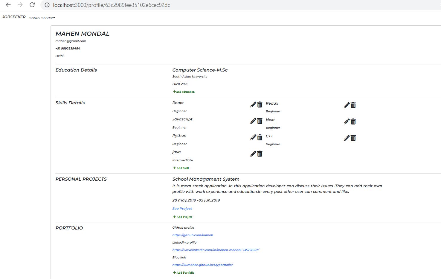 GitHub - kumohen/Job_Portal