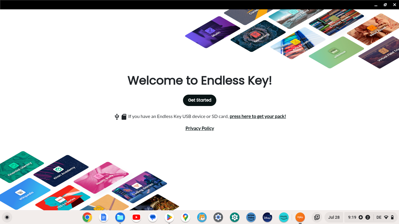 Change the initial screen so it doesn't offer the USB option. · Issue #732 · endlessm/kolibri ...
