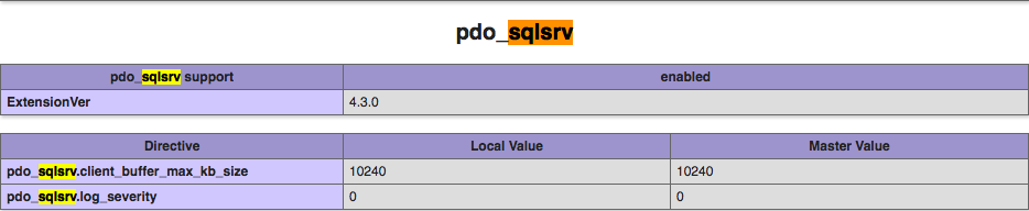 Error while accessing MSSQL from Xampp on macOS High Sierra · Issue #693 · microsoft/msphpsql ...
