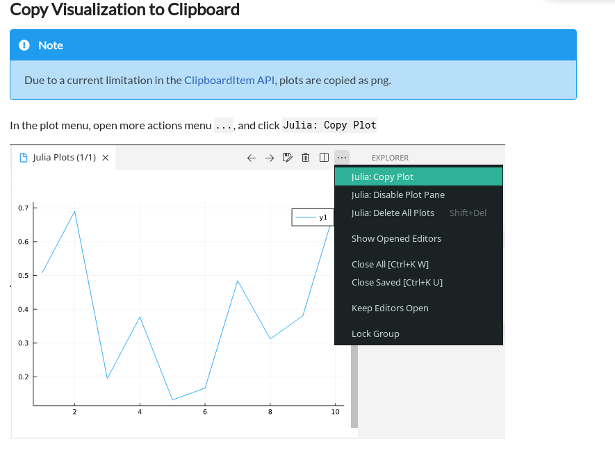 Plot Navigator - unable copy plots to a MS Word document · Issue #2352 · julia-vscode/julia ...