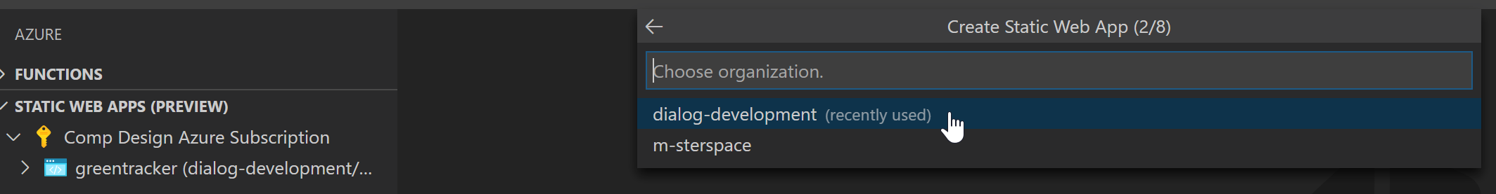 [Bug] - Won't Create Repo in Organization · Issue #106 · microsoft ...
