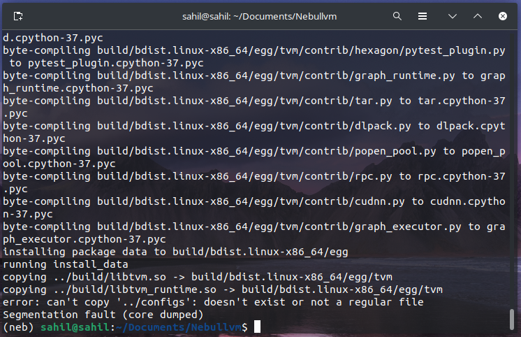 Issues while setting up Nebullvm on Ubuntu · Issue #69 · nebuly-ai/optimate · GitHub