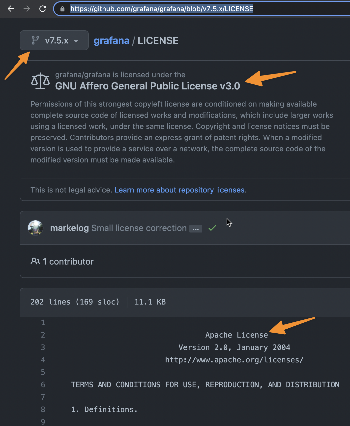 v7.5.6 license need to fix · Issue #48927 · grafana/grafana · GitHub