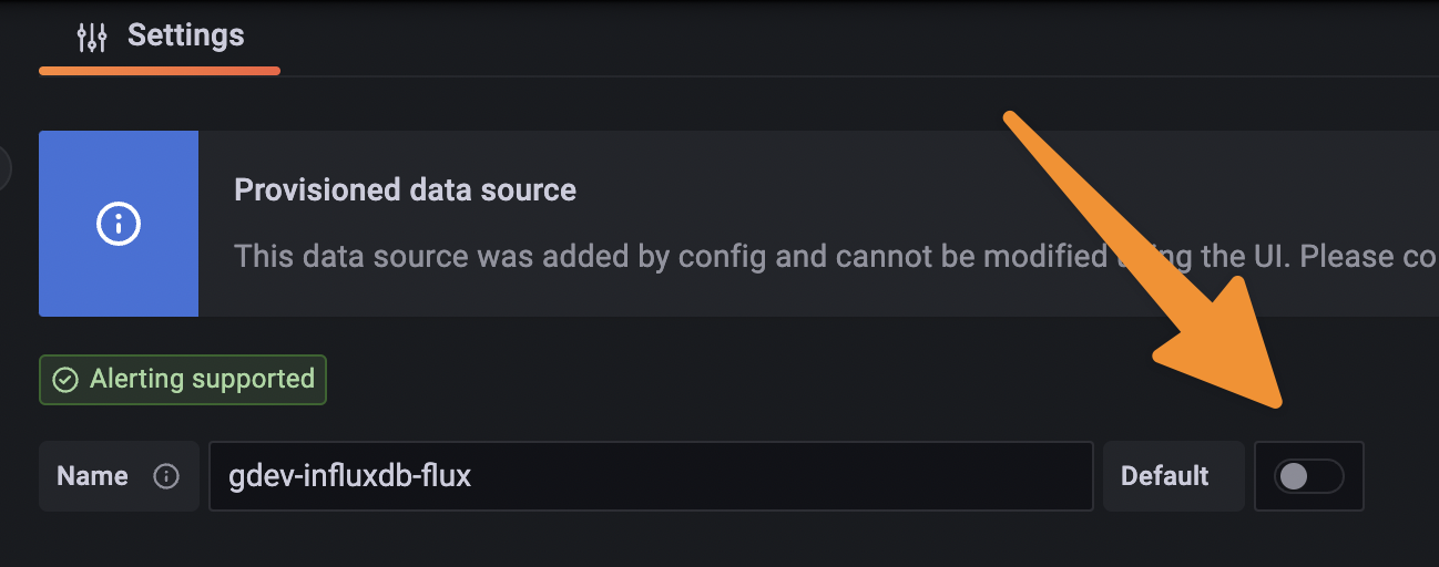 [InfluxDB] Updating from 8.5.4 to 9.0 and then 9.2.4 causes Data Source to be changed to default ...