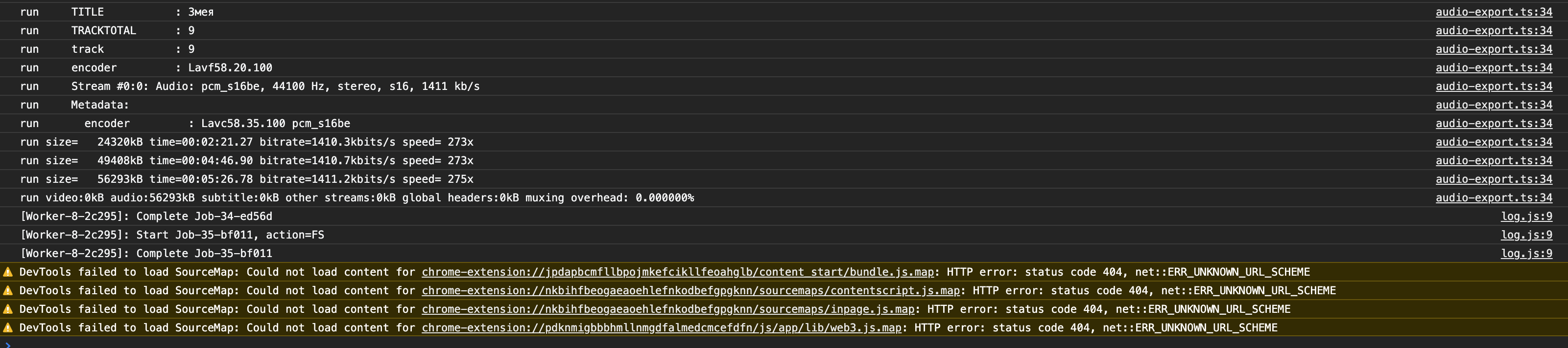 Oops… Something unexpected happened. · Issue #21 · cybercase/webminidisc · GitHub