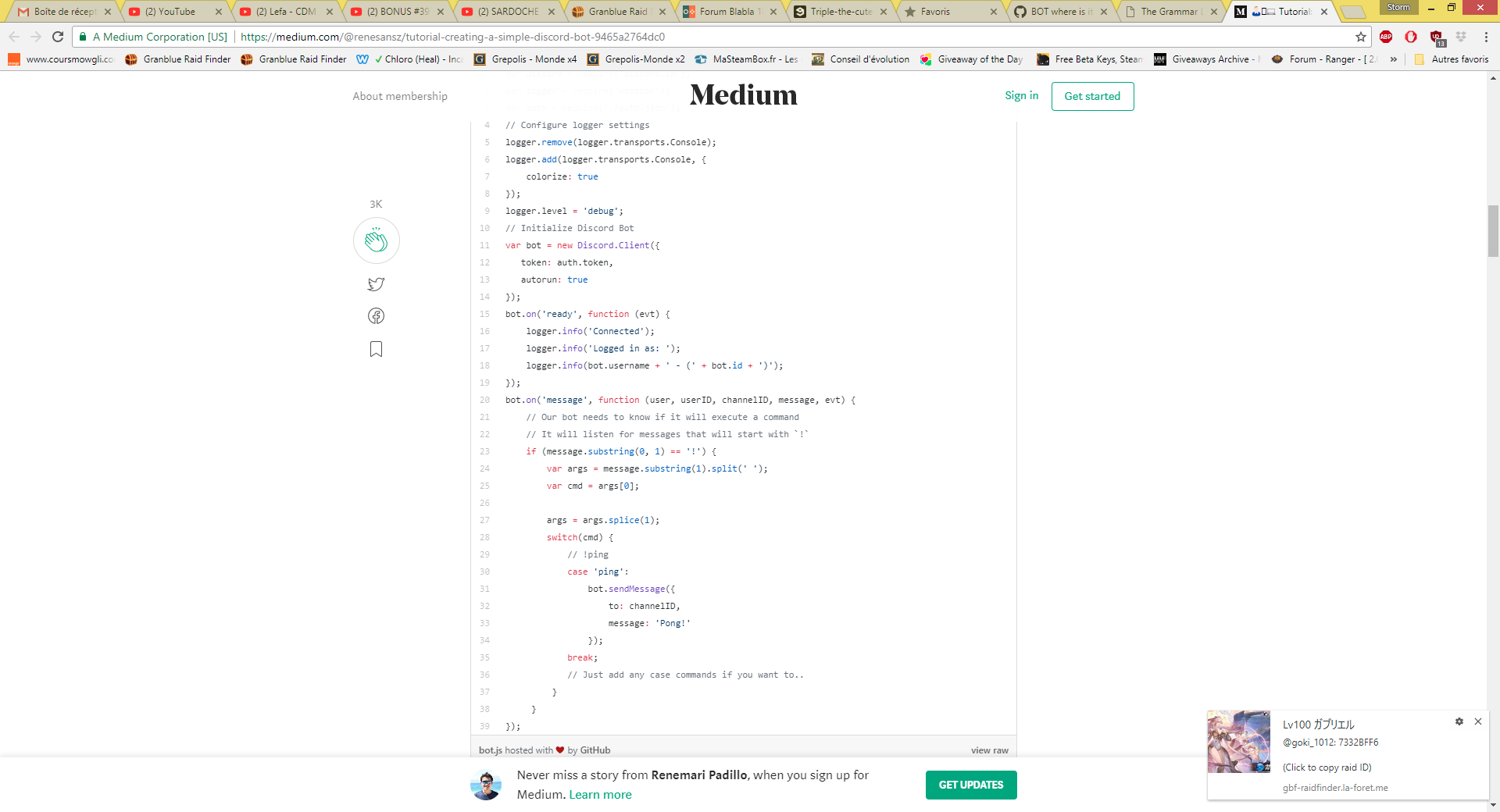 BOT where is it ? · Issue #84 · renesansz/discord-greeter-bot · GitHub