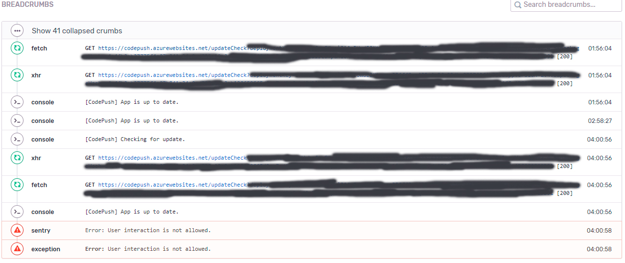 An Explanation Of The Error User Interaction Is Not Allowed · Issue