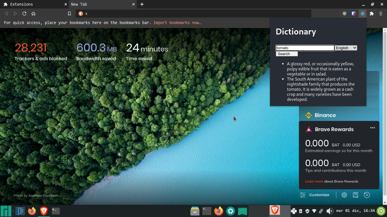 GitHub - matiasop/dictionary-extension: Dictionary extension for web ...