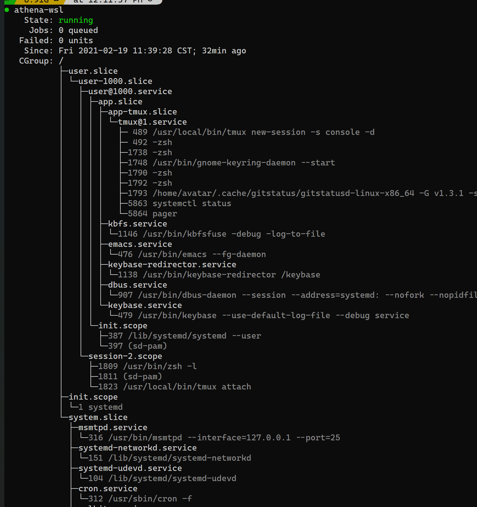 Using genie -i in .bashrc instead of wsl genie -s · Issue #111 · arkane-systems/genie · GitHub