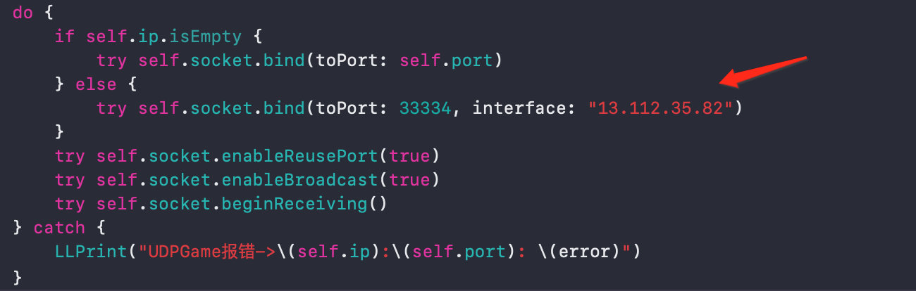 send error when using GCDAsyncUdpSocket · Issue #747 · robbiehanson/CocoaAsyncSocket · GitHub