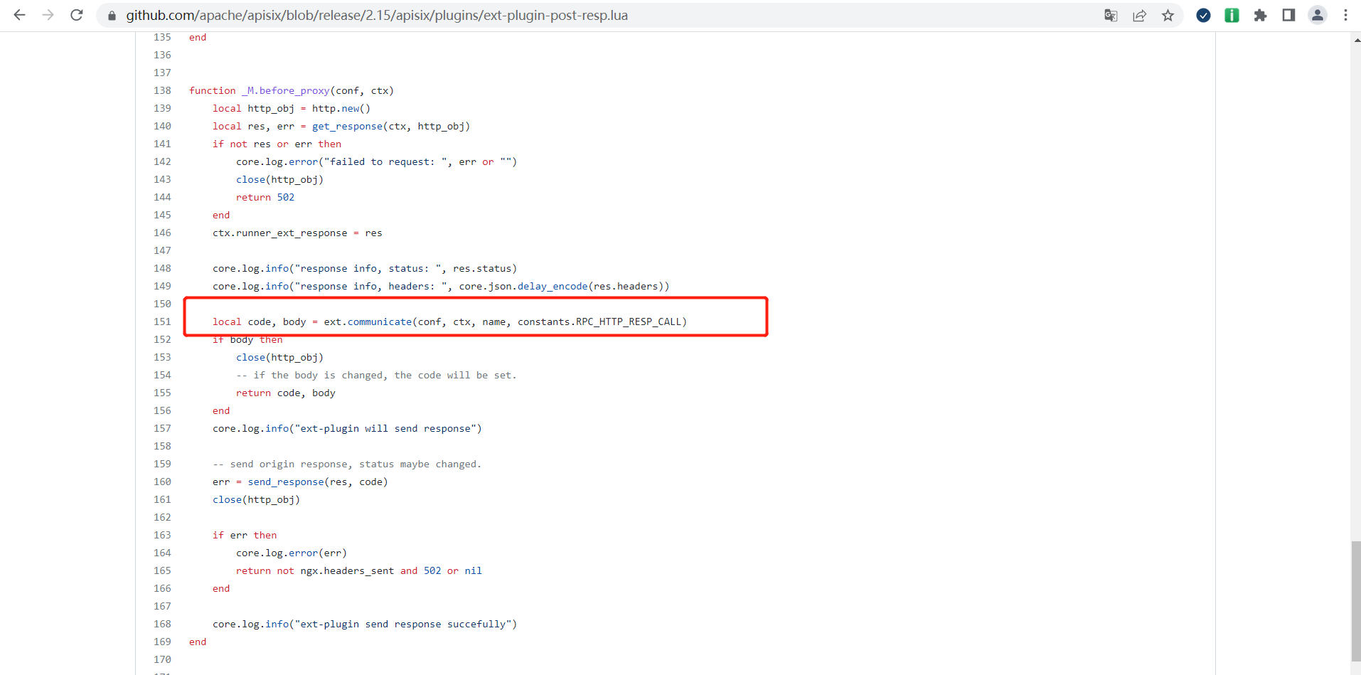 bug: 使用apisix的ext-plugin-post-resp插件配合apisix-java-plugin-runner0.3.0支持过滤上游响应标头时，上游返回状态码为204时 ...